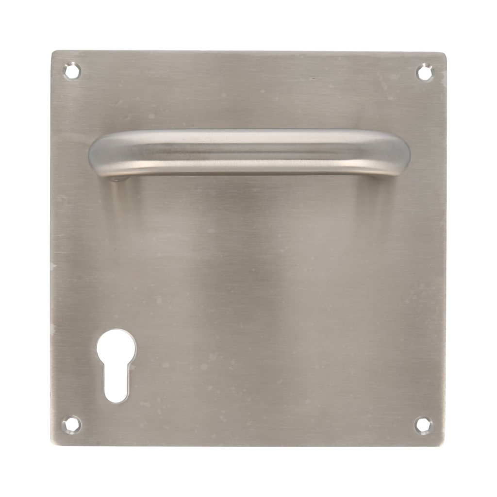 AMIG HANDLE WITH PLATE 3CB85-180X180 STAINLESS STEEL - Pertoc